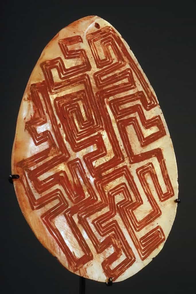 Pearl shell - Aboriginal Bark Paintings