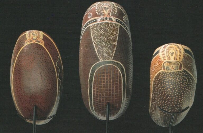 Alan Mungulu | Wandjina Coolamon | Kimberley Art