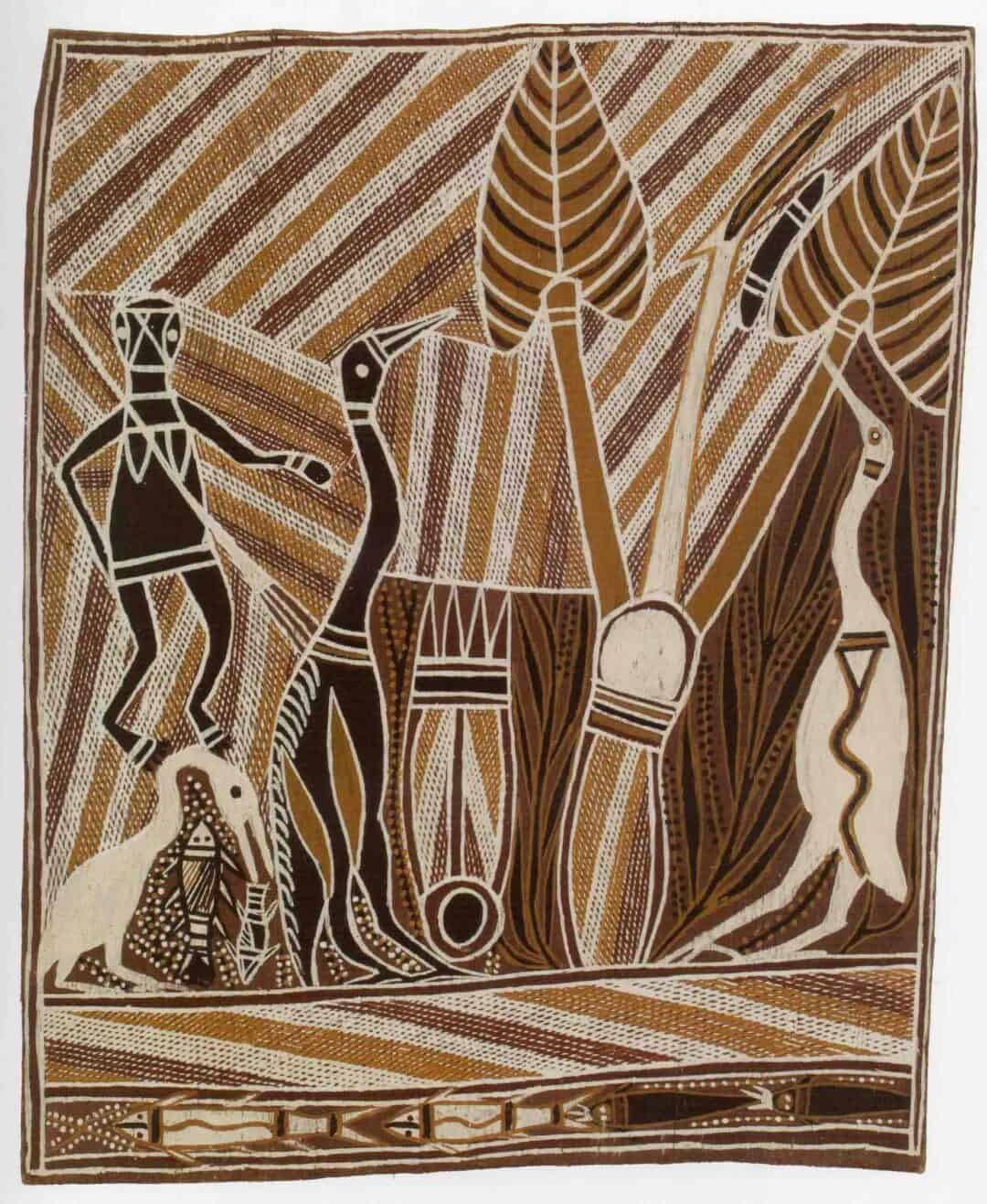 David Malangi | Bark Painting | Value | Sell | Aboriginal Art