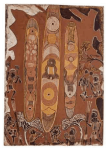Charlie Mardigan | Port Keats Bark | Value | Sell | Bark Painting