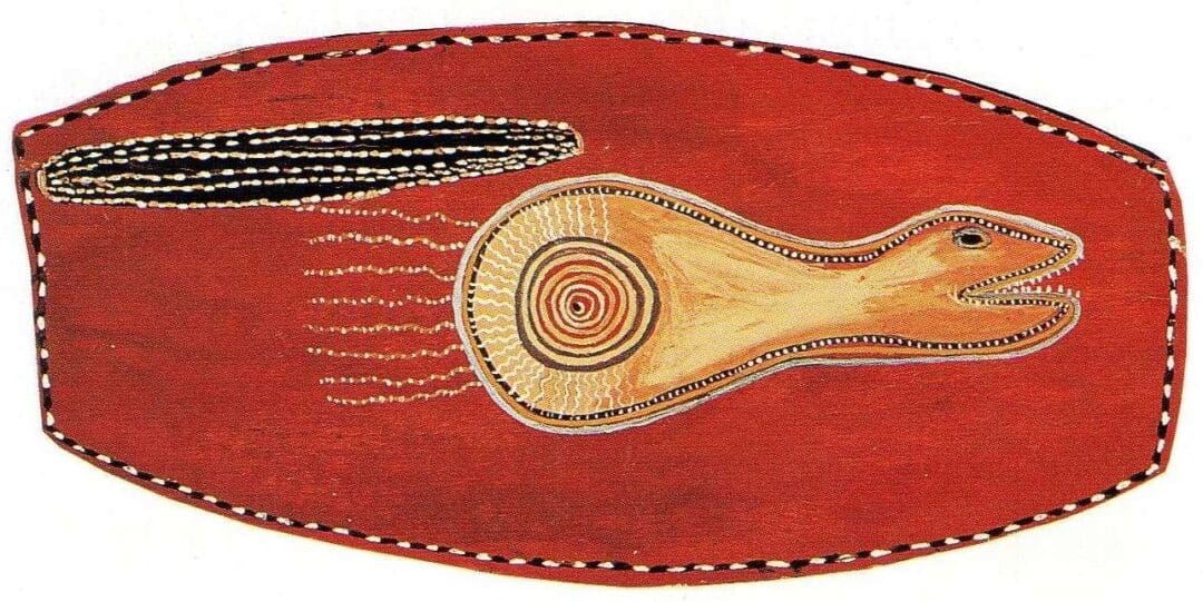 Indji Tharwal | port keats bark | value | sell | Wadeye bark painting