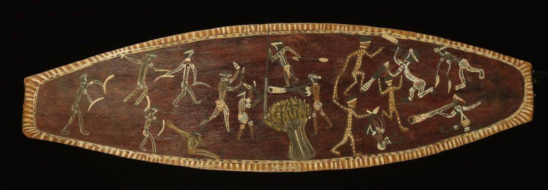 Charlie Brinken Newili Bark Painting | Port Keats Art