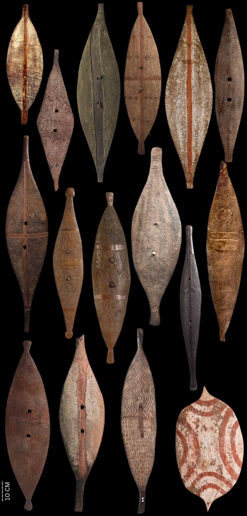 South East | Aboriginal Broad Shield | Parrying Shield |value