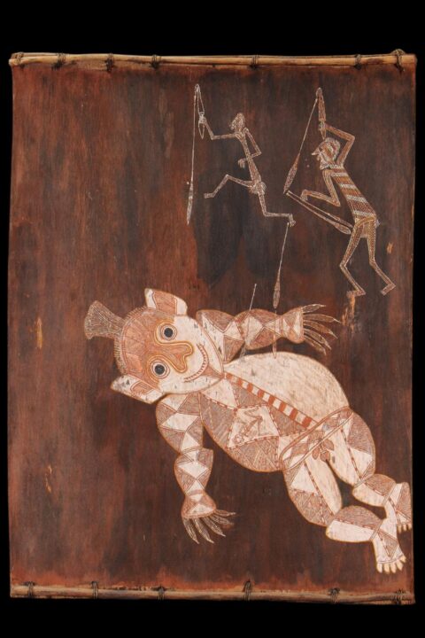 Dreamtime Story In Aboriginal Art